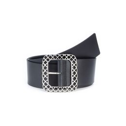 Lederg&uuml;rtel BA98-Cologne "BA98-Cologne G&uuml;rtel", Damen, Gr. 75, schwarz, Obermaterial: 100% Lammleder LEL., G&uuml;rtel Lederg&uuml;rtel, handgefertigter Rindlederg&uuml;rtel