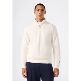 Sweatshirt Champion "SPORTWEAR HALF ZIP Standard Fit", Herren, Gr. L, egt, Obermaterial: 70% Baumwolle, 30% Polyester, Sweatshirts Sweatshirt