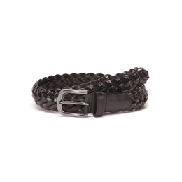 Lederg&uuml;rtel BA98-Cologne "BA98-Cologne G&uuml;rtel", Damen, Gr. 80, schwarz, Obermaterial: 100% Lammleder LEL., G&uuml;rtel Lederg&uuml;rtel, handgeflochten
