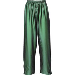 Regen- und Matschhose TERRAX WORKWEAR "PU-Stretch", Damen, Gr. 3X, US, gr&uuml;n (oliv), Obermaterial: 58% Polyamid PA. 42% Polyurethan PU., Hosen