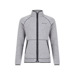 Fleecejacke Berghaus "Berghaus Fleecejacke", Damen, Gr. L, grau (monument, harbour mist), Obermaterial: 100% Polyester PES., regular fit, Jacken Fleecejacke, f&uuml;r K&uuml;stenspazierg&auml;nge