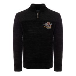 Strickpullover Carisma "Carisma Pullover", Herren, Gr. L, schwarz, Obermaterial: 100% Polyacryl PAN., regular fit, Pullover Strickpullover, Premium Strickpullover