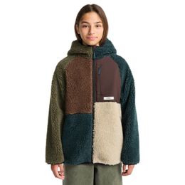 Outdoorjacke Element "Wolfe Sherpa", Jungen, Gr. 12(148-156cm), bunt (multicolor), Obermaterial: 100% Polyester., Jacken Outdoorjacke