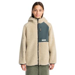 Outdoorjacke Element "Wolfe Sherpa", Jungen, Gr. 14(155-164cm), oat milk, Obermaterial: 100% Polyester., Jacken Outdoorjacke