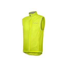 Kurzweste ENDURA "ENDURA Hardshell-Weste", Herren, Gr. L, gelb (neon gelb), Obermaterial: 100% Nylon NY., V-Ausschnitt, Westen, mit Reflektierenden Elemente