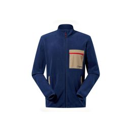 Fleecejacke Berghaus "Berghaus Fleecejacke", Herren, Gr. L, dusk, kelp, Obermaterial: 100% Polyester PES., regular fit, Rundhals, Jacken Fleecejacke, atmungsaktiv
