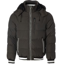 Winterjacke Carisma "Carisma Jacke 1214 Winterjacke", Herren, Gr. L, khaki, Obermaterial: 100% Polyamid PA., regular fit, Rundhals, Jacken Winterjacke, mit Kapuze