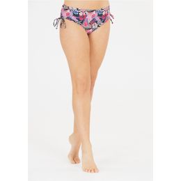 Bikini-Hose CRUZ "Celinn", Damen, Gr. 36, EURO-Gr&ouml;&szlig;en, orange (schwarz, orange), 80% Polyamid, 20% Elasthan, mehrfarbig, Badehosen Bikini-Hose, mit floralem Allover-Muster