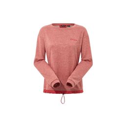 Strickpullover Berghaus "Berghaus Sweatshirt", Damen, Gr. L, rot (rose dawn, baked apple), Obermaterial: 100% Polyester PES., regular fit, Rundhals, Pullover Strickpullover, klassisch geschnitten