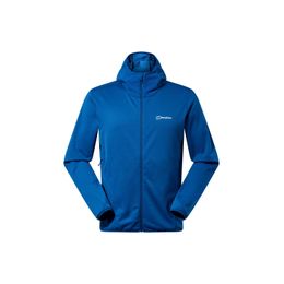 Fleecejacke Berghaus "Berghaus Fleecejacke", Herren, Gr. L, limoges, Obermaterial: 93% Polyester PES. 7% Elasthan EL., regular fit, Rundhals, Jacken Fleecejacke, locker geschnitten