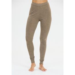 Thermohose WHISTLER "Cerro", Damen, Gr. 34, EURO-Gr&ouml;&szlig;en, rot (braun), 85% Wolle, 15% Lyocell, meliert, Hosen Thermohose, in feuchtigkeitsregulierender Qualit&auml;t