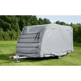 Berger Wohnwagen Schutzh&uuml;lle mit Abspannmaterial H&ouml;he 220 cm L&auml;nge 750 - 810 cm - Wohnwagen-Schutzh&uuml;llen