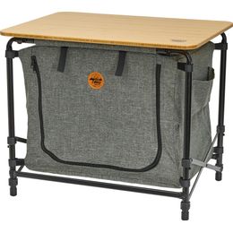 Camplife Skopje Faltbare K&uuml;chenbox mit Campingtisch 60 x 45 cm - Faltschr&auml;nke
