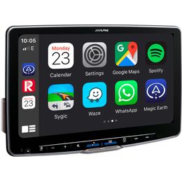 Alpine iLX-F905DU Halo9 Autoradio 9 Zoll Touchscreen mit Apple CarPlay Wireless f&uuml;r Fiat Ducato, Citroen Jumper, Peugot Boxer & Opel Movano - 