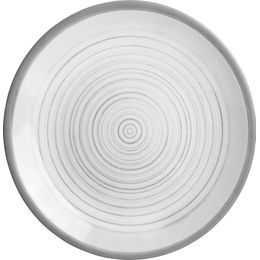 Brunner Bellagio Melamin-Mineralgemisch Dessertteller 21 cm hellgrau - Teller