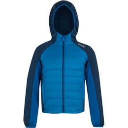 Regatta Kielder IX Kinder Hybridjacke dunkelblau 128 - Kinderjacken