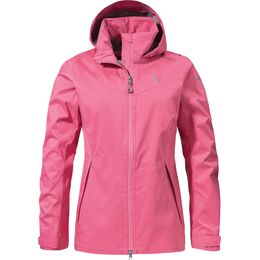 Sch&ouml;ffel Sch&ouml;ffel 2.5L Jacket Aiplspitz L wasserdichte Wanderjacke Damen rosa 40 - Damenjacken