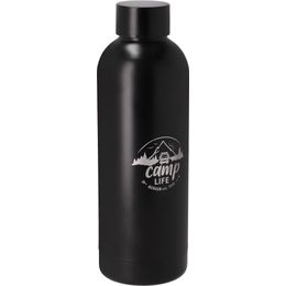 Camplife Edelstahl Thermo-Trinkflasche 500 ml schwarz matt - Isolierflaschen & Isobeh&auml;lter