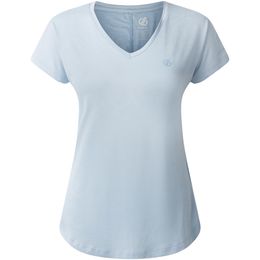 Dare2b Vigilant Tee Damen Funktionsshirt hellblau 40 - Damenshirts, -blusen & -pullover von Dare 2b