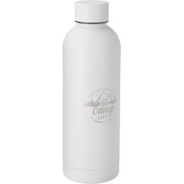 Camplife Edelstahl Thermo-Trinkflasche 500 ml wei&szlig; matt - Isolierflaschen & Isobeh&auml;lter