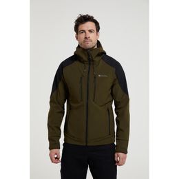 Mountain Warehouse - "Radius" Softshelljacke f&uuml;r Herren (Khakigr&uuml;n)
