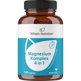Magnesium Komplex 4in1 hochdosiert vegan Kapseln 120 St