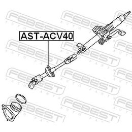 FEBEST Lenkwelle astacv40 f&uuml;r TOYOTA