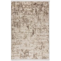 Sch&ouml;ner Wohnen Kollektion Teppich "Glory 251", gitter braun, B:200cm H:0,7mm L:290cm, Acryl, Viskose, SCH&Ouml;NER WOHNEN-KOLLEKTION, Teppiche, Teppich, Indoor, Oeko-Tex