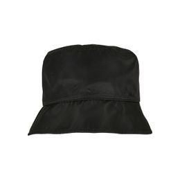 Fischerhut Flexfit "Flexfit Accessoires Nylon Sherpa Bucket Hat", Damen, Gr. onesize, schwarz, sanftes wei&szlig;, 100% Polyamid, H&uuml;te