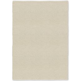 Sch&ouml;ner Wohnen Kollektion Teppich "Junika", beige (creme), B:170cm H:0,8mm L:240cm, Polyester, Wolle, SCH&Ouml;NER WOHNEN-KOLLEKTION, Teppiche, Teppich, Indoor, nat&uuml;rliches Material