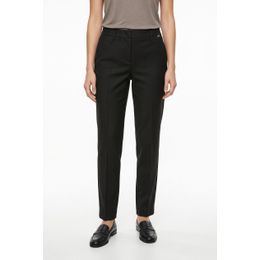 Anzughose Cinque "CIHAMELIN", Damen, Gr. 36, N-Gr, schwarz, Web, Obermaterial: 53% Polyamid, 43% Schurwolle, 4% Elasthan, unifarben, schmal kn&ouml;chellang, Hosen Anzughose, Mit Markenlabelpl&auml;ttchen