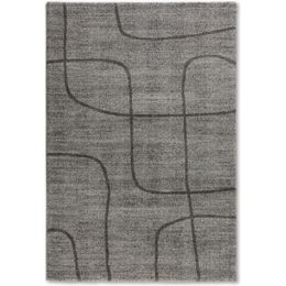 Teppich Astra "Samoa 252", linien grau, B:67cm H:2mm L:130cm, Polypropylen, Teppiche, Teppich, Indoor, Designed in Germany, Oeko-Tex