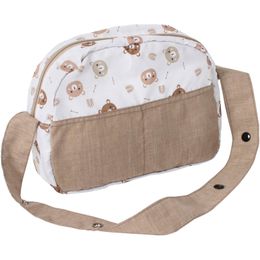 Bayer Chic 2000 Puppen Wickeltasche CHIC2000 "Jeans Grey", rosa (b&auml;rchen beige), Puppenausstattungen, KinderB:29cm H:22cm T:9cm, Polyester, B:29cm H:22cm T:9cm