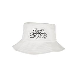 Sonnenhut MisterTee "MisterTee Unisex Tune Squad Wording Bucket Hat", Damen, Gr. onesize, wei&szlig;, 98% Baumwolle, 2% Elasthan, H&uuml;te