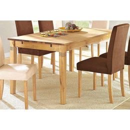 Esstisch OTTO HOME "Danuta, Tisch, Speisetisch", beige (natur ge&ouml;lt), B:180cm H:75cm T:90cm, Tische, Esstisch, wahlweise mit Schublade, aus massiver Kiefer, FSC-zertifiziert