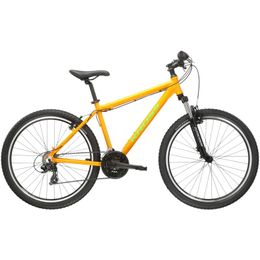 Mountainbike KROSS "KROSS MTB Hardtail Hexagon 1.0 26" orange 21 G&auml;nge" Gr. 48, orange (orange, schwarz), Fahrr&auml;der, Herren, 48cm, 26 Zoll (66,04cm) hinten: 26 Zoll (66,04cm)