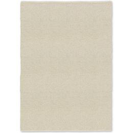 Sch&ouml;ner Wohnen Kollektion Teppich "Junika", beige (creme), B:200cm H:0,8mm L:300cm, Polyester, Wolle, SCH&Ouml;NER WOHNEN-KOLLEKTION, Teppiche, Teppich, Indoor, nat&uuml;rliches Material