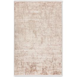 Sch&ouml;ner Wohnen Kollektion Teppich "Glory 251", gitter beige, B:200cm H:0,7mm L:290cm, Acryl, Viskose, SCH&Ouml;NER WOHNEN-KOLLEKTION, Teppiche, Teppich, Indoor, Oeko-Tex