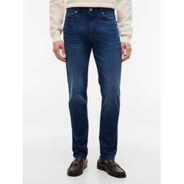 Slim-fit-Jeans Tommy Hilfiger "BLEECKER", Herren, Gr. 29, L&auml;nge 30, gene blau, Denim/Jeans, Obermaterial: 94% Baumwolle, 4% Elastomultiester, 2% Elasthan, slim fit, Jeans Slim-fit-Jeans