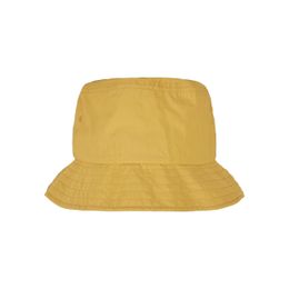 Fischerhut Flexfit "Flexfit Unisex Water Repellent Bucket Hat", Damen, Gr. onesize, gelb (dustgelb), 100% Polyamid, H&uuml;te
