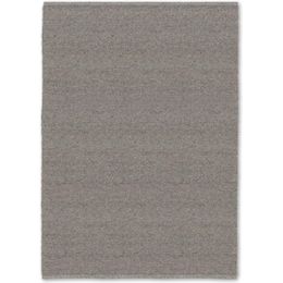 Sch&ouml;ner Wohnen Kollektion Teppich "Junika", grau (hellgrau), B:140cm H:0,8mm L:200cm, Polyester, Wolle, SCH&Ouml;NER WOHNEN-KOLLEKTION, Teppiche, Teppich, Indoor, nat&uuml;rliches Material