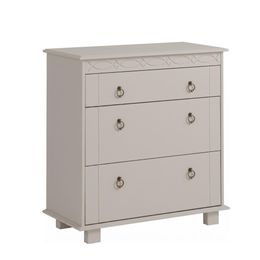 Kommode OTTO HOME "Indra Sideboard", kaschmir, bei, B:74cm H:75cm T:35cm, FSC-zertifiziertes Massivholz, Sideboards, Kommode, 74 cm breit