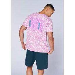T-Shirt Chiemsee, Jungen, Gr. L (52/54), orchid, 100% Baumwolle, Rundhals, Shirts T-Shirt