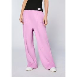 Sweathose Chiemsee, Damen, Gr. L (40), Normalgr&ouml;&szlig;en, orchid, 80% Baumwolle, 20% Polyester, Hosen Sweathose