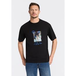 T-Shirt Hugo, Jungen, Gr. L, schwarz001, Single Jersey, Obermaterial: 100% Baumwolle, unifarben, regular fit normal, Rundhals, Shirts T-Shirt, Rundhalsausschnitt, Regular Fit, reine Baumwolle