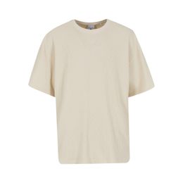 T-Shirt Karl Kani "Karl Kani Signature Waffle T-Shirt", Jungen, Gr. L, beige, 100% Baumwolle, bedruckt, normal, Rundhals, Shirts T-Shirt