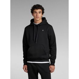 G-Star Raw Longpullover G-STAR "Premium Core Hooded Sweater", Herren, Gr. M, dk schwarz, Obermaterial: 55% Baumwolle, 45% Polyester, Pullover Longpullover
