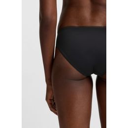 Slip BOSS "BRIEF B.PURE", Damen, Gr. XL, schwarz (schwarz 001), Obermaterial: 75% Polyamid, 25% Elasthan, Unterhosen Slip, mit Spitzeneinsatz