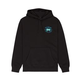 Hoodie Element "Element Double", Herren, Gr. M, flint schwarz, Obermaterial: 55% Baumwolle, 25% Baumwolle, 20% Polyester., Sweatshirts Hoodie