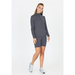 Funktionsshirt Endurance "Aileen", Herren, Gr. 42, blau (dunkelblau), 90% Polyester, 10% Elasthan, unifarben, kurz, hoch geschlossener Ausschnitt, Shirts Funktionsshirt, Aus schnelltrocknendem Funktionsmaterial